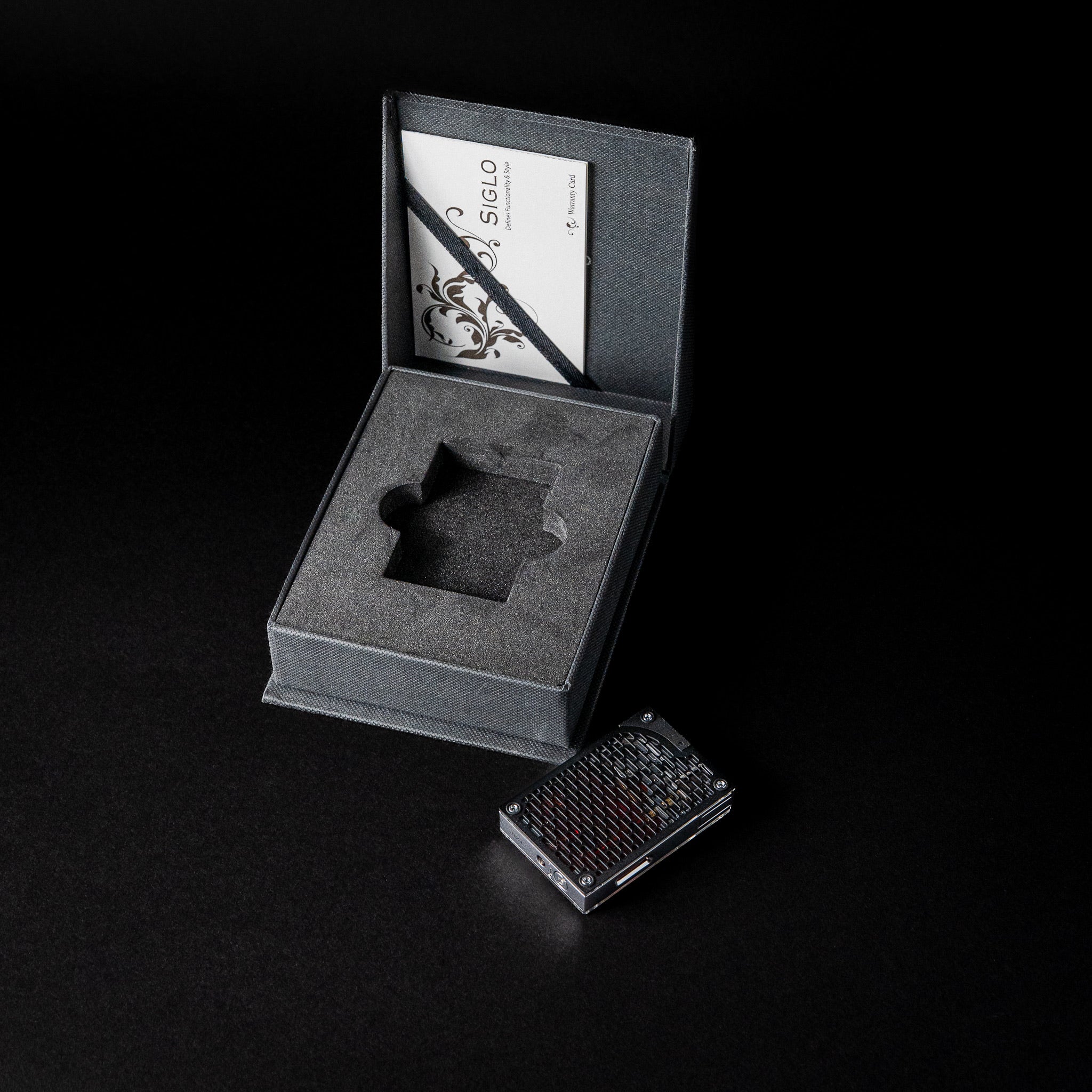 SIGLO WIRE LIGHTER BLACK – Thomas Hinds Tobacconist